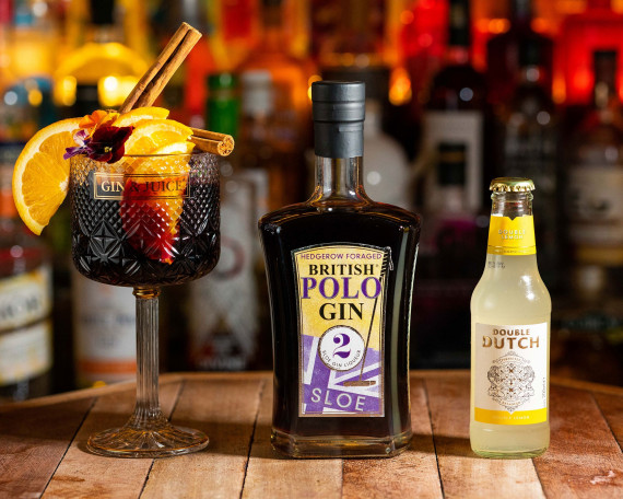 British Polo Sloe Gin Liqueur | Gin & Juice