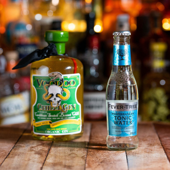 Voodoo Chilli "Green Mild Heat" Organic Craft Gin | Gin & Juice